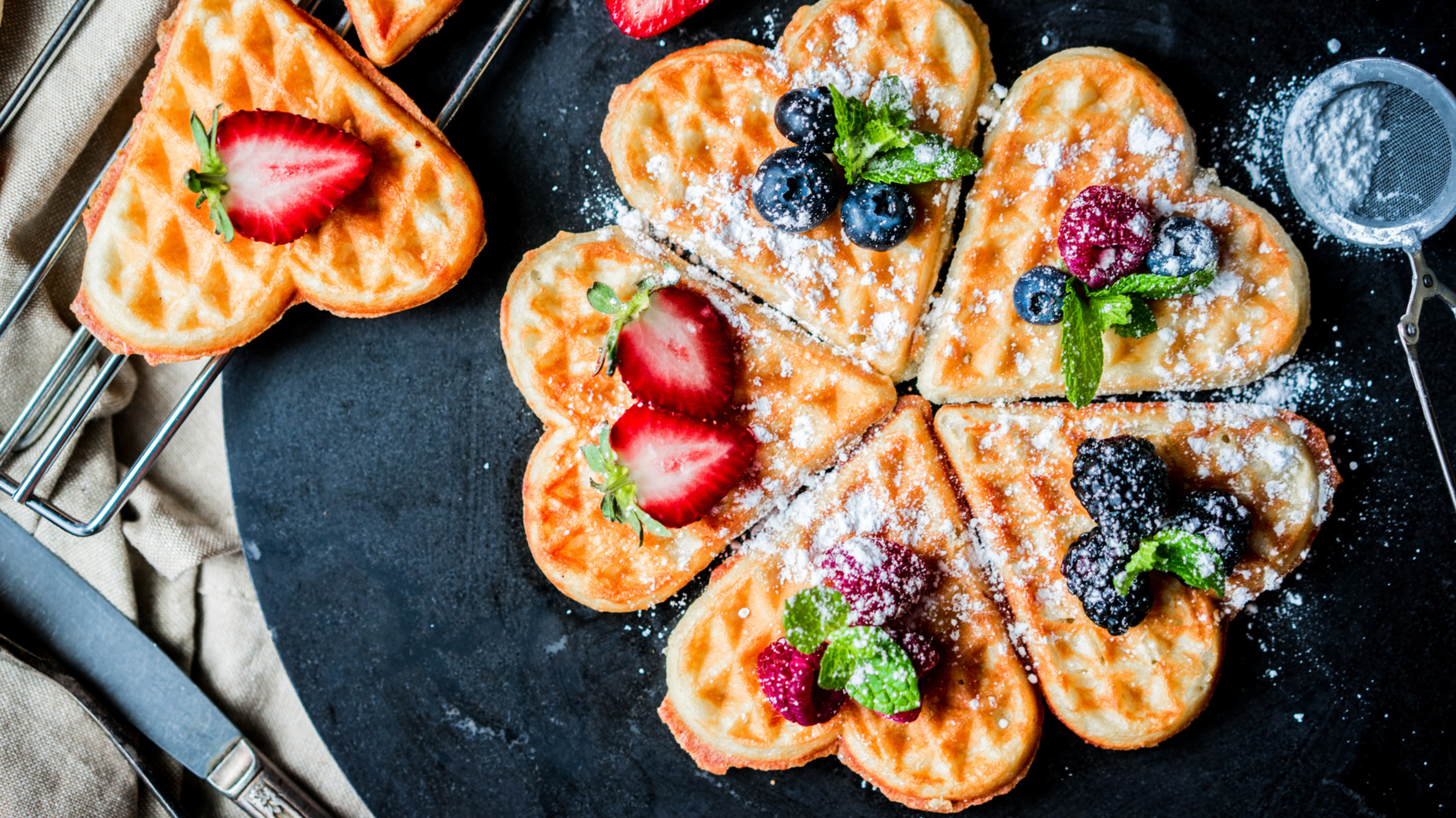 Waffelrezept Mit Buttermilch
